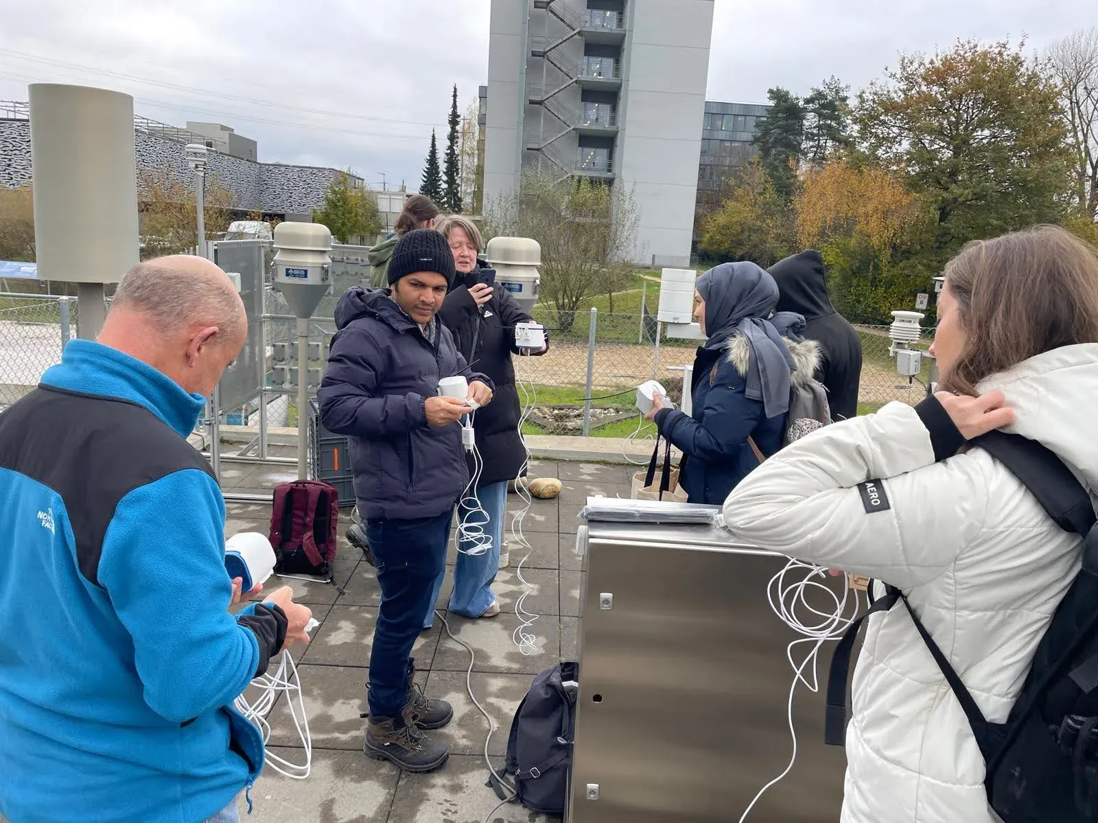 Air Quality Sensors and Drones Workshop at the Swiss Federal ...
